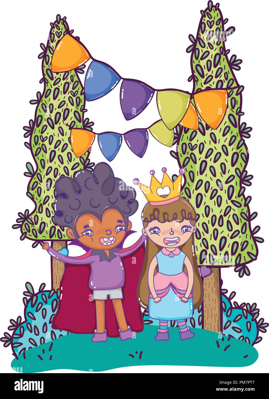 Queen flags Stock Vector Images - Alamy