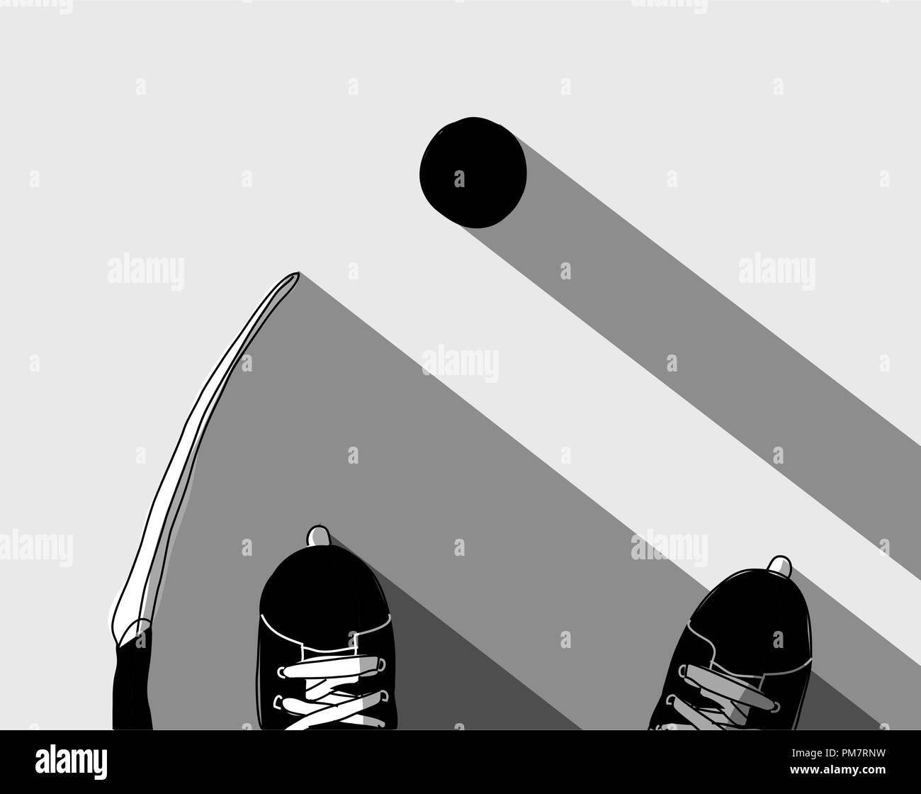 Hockey ice top view hi-res stock photography and images - Alamy