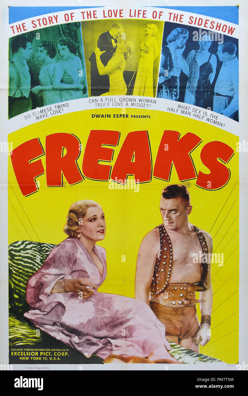 Freaks 1932 MGM Poster File Reference # 31386 562THA Stock Photo - Alamy