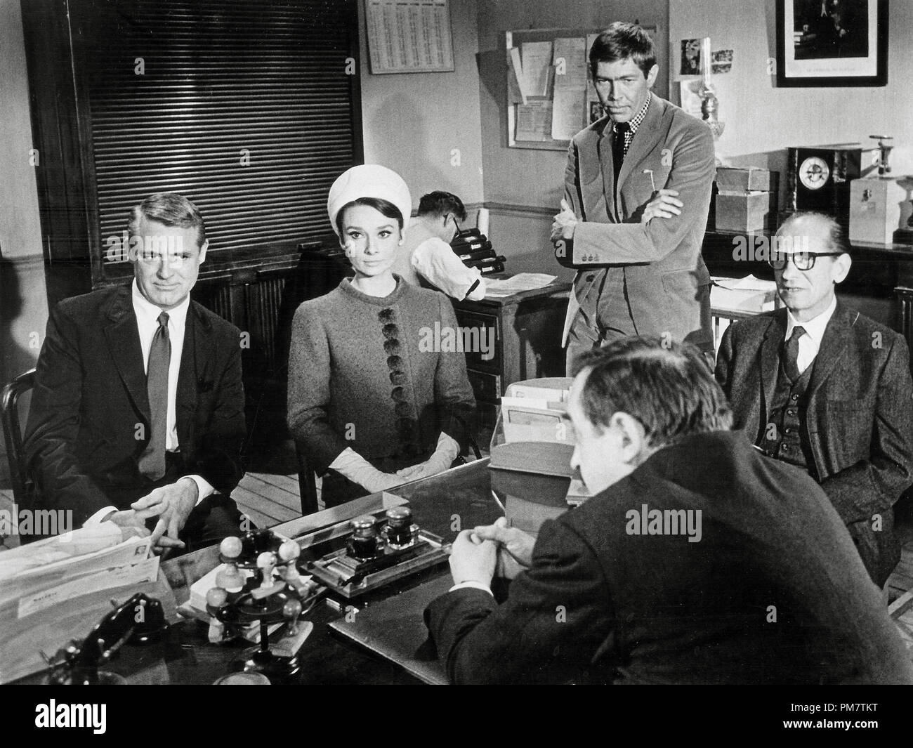 Charade audrey hepburn cary grant hi-res stock photography and images ...