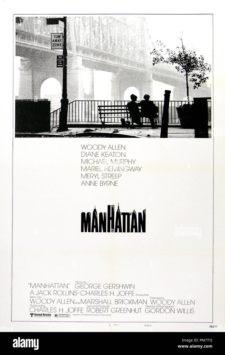 Manhattan movie poster hi-res stock photography and images - Alamy