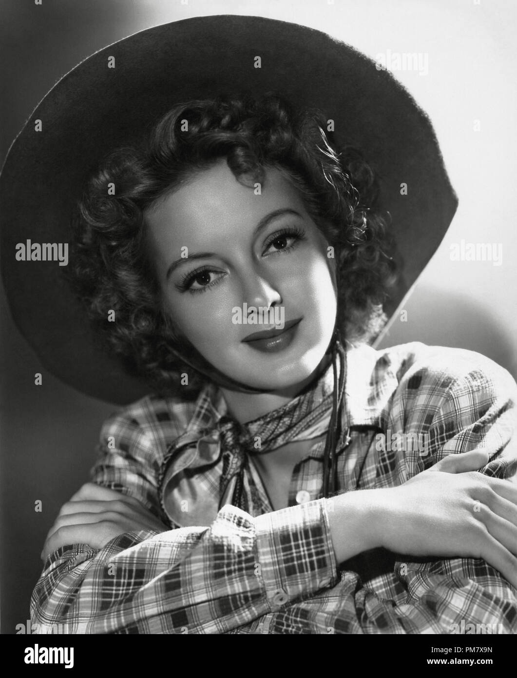 Evelyn Keyes, "The Desperadoes" 1943 Columbia File Reference # 31537 ...