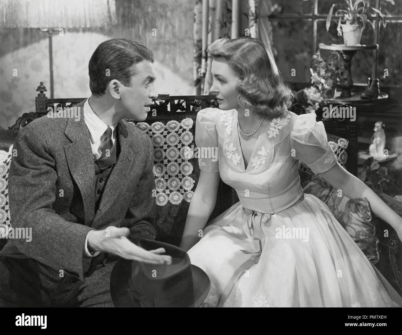 James Stewart and Donna Reed in "It's a Wonderful Life." 1946 RKO File ...