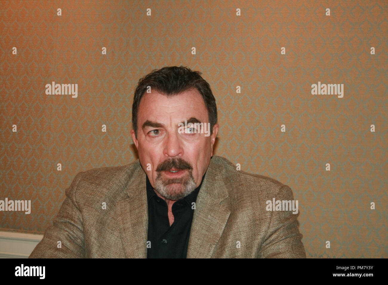 Tom Selleck "Blue Bloods" Portrait Session, June 6, 2012. Reproduction ...