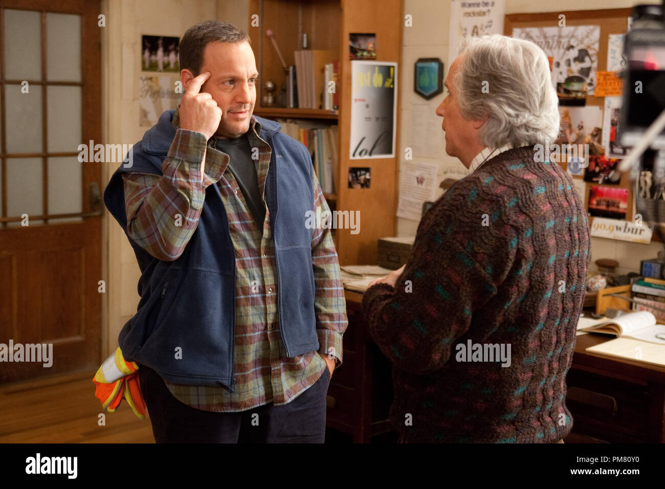 Scott Voss (Kevin James) and Marty Streb (Henry Winkler) in Columbia ...