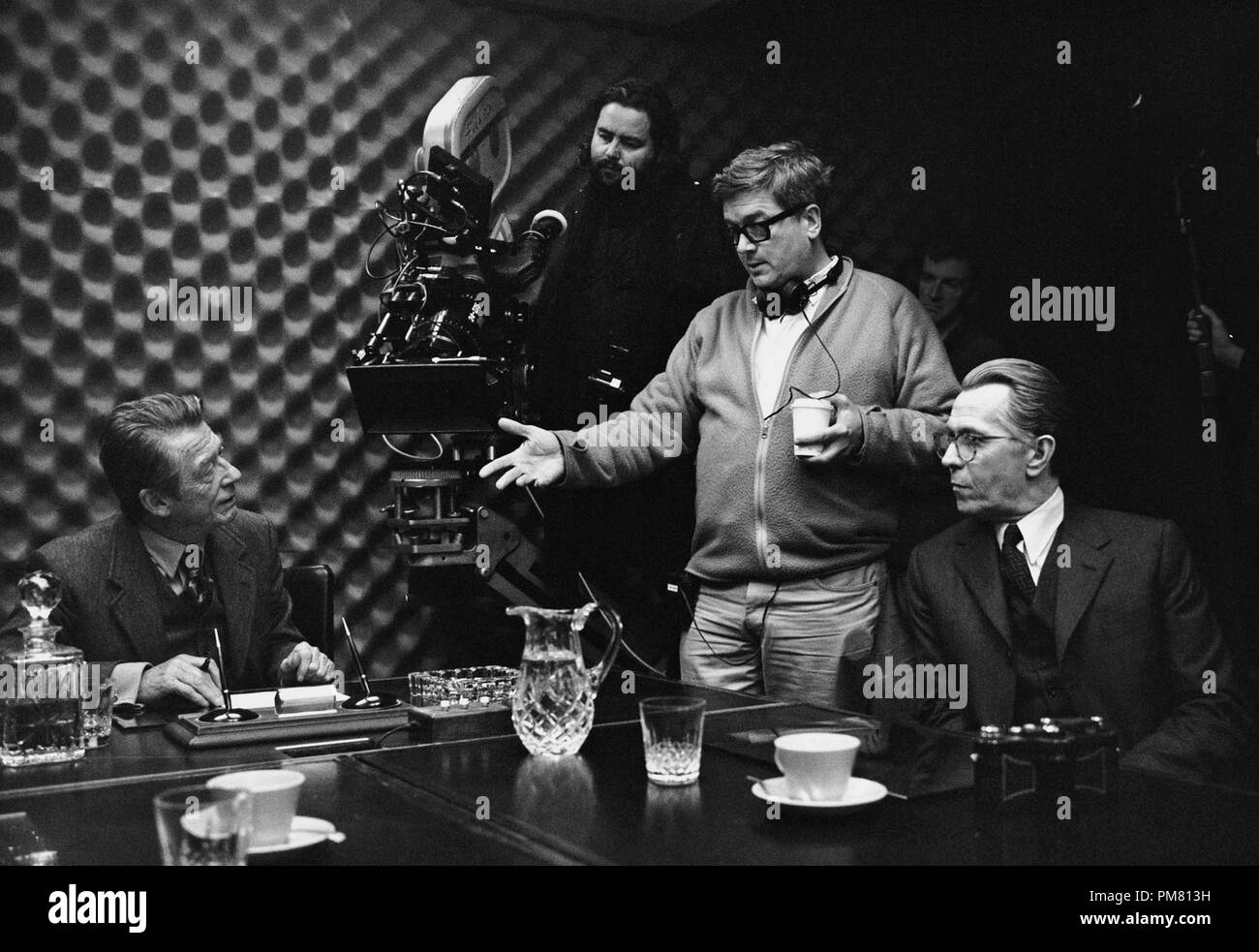(L to R) Actor John Hurt, Director of Photography Hoyte van Hoytema ...