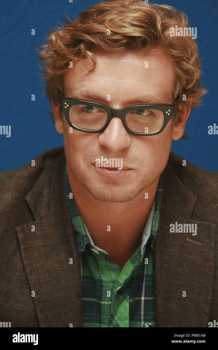 Simon Baker "The Mentalist" Portrait Session, October 11, 2011 ...