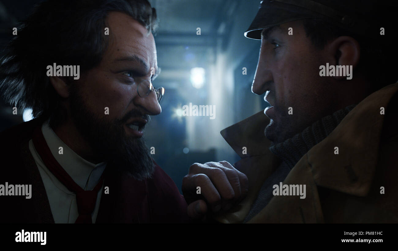 Sakharine (Daniel Craig, left) in THE ADVENTURES OF TINTIN, from ...