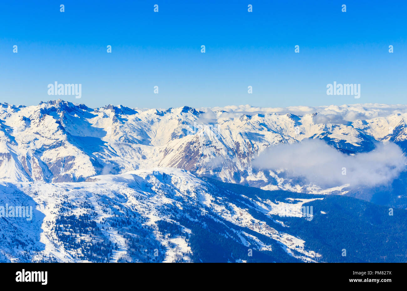 Winter meribel hi-res stock photography and images - Alamy