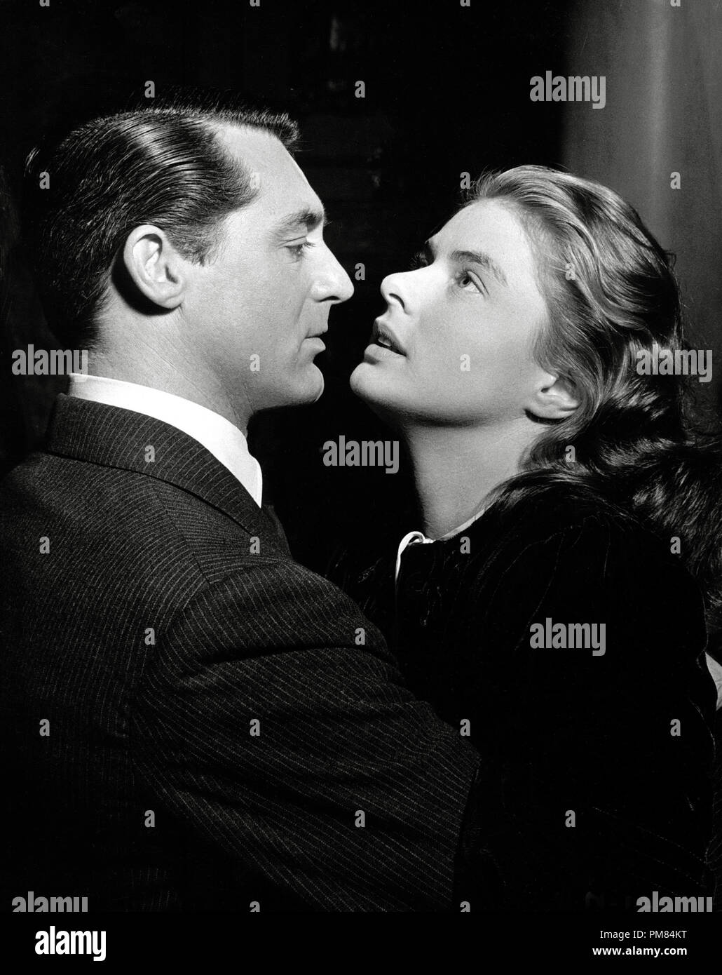 Cary Grant, Ingrid Bergman, "Notorious" 1946 RKO File Reference # 31475 ...