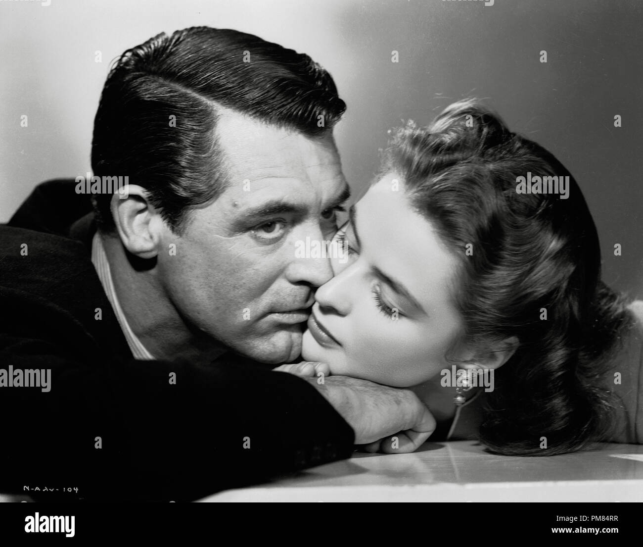 Cary Grant, Ingrid Bergman, "Notorious" 1946 RKO File Reference # 31475 ...