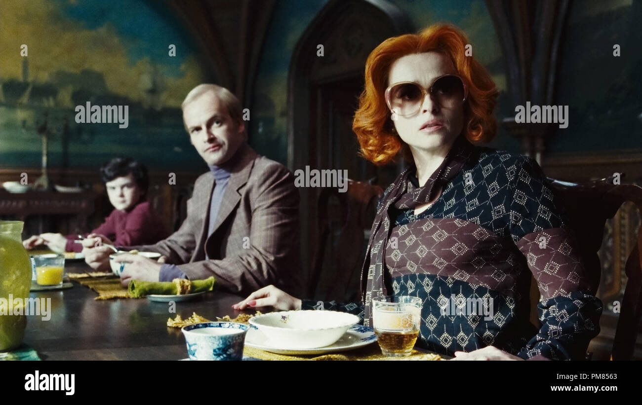Jonny Lee Miller stars as Roger Collins and Helena Bonham Carter stars ...