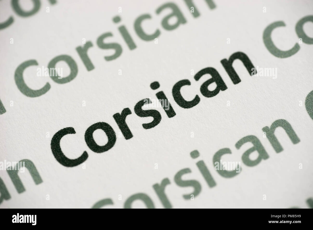 Corsican language hi-res stock photography and images - Alamy