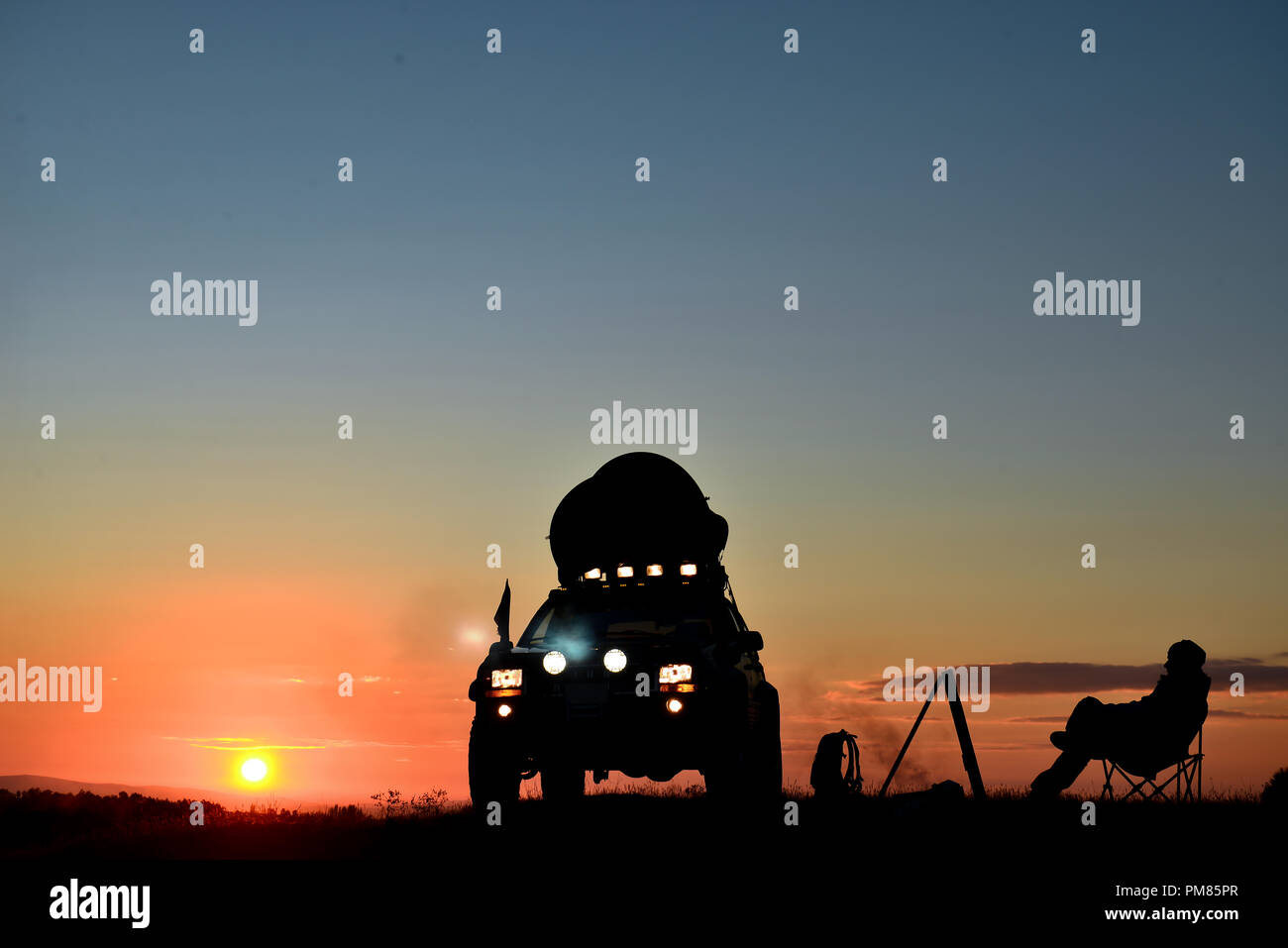 Summit camping hi-res stock photography and images - Alamy