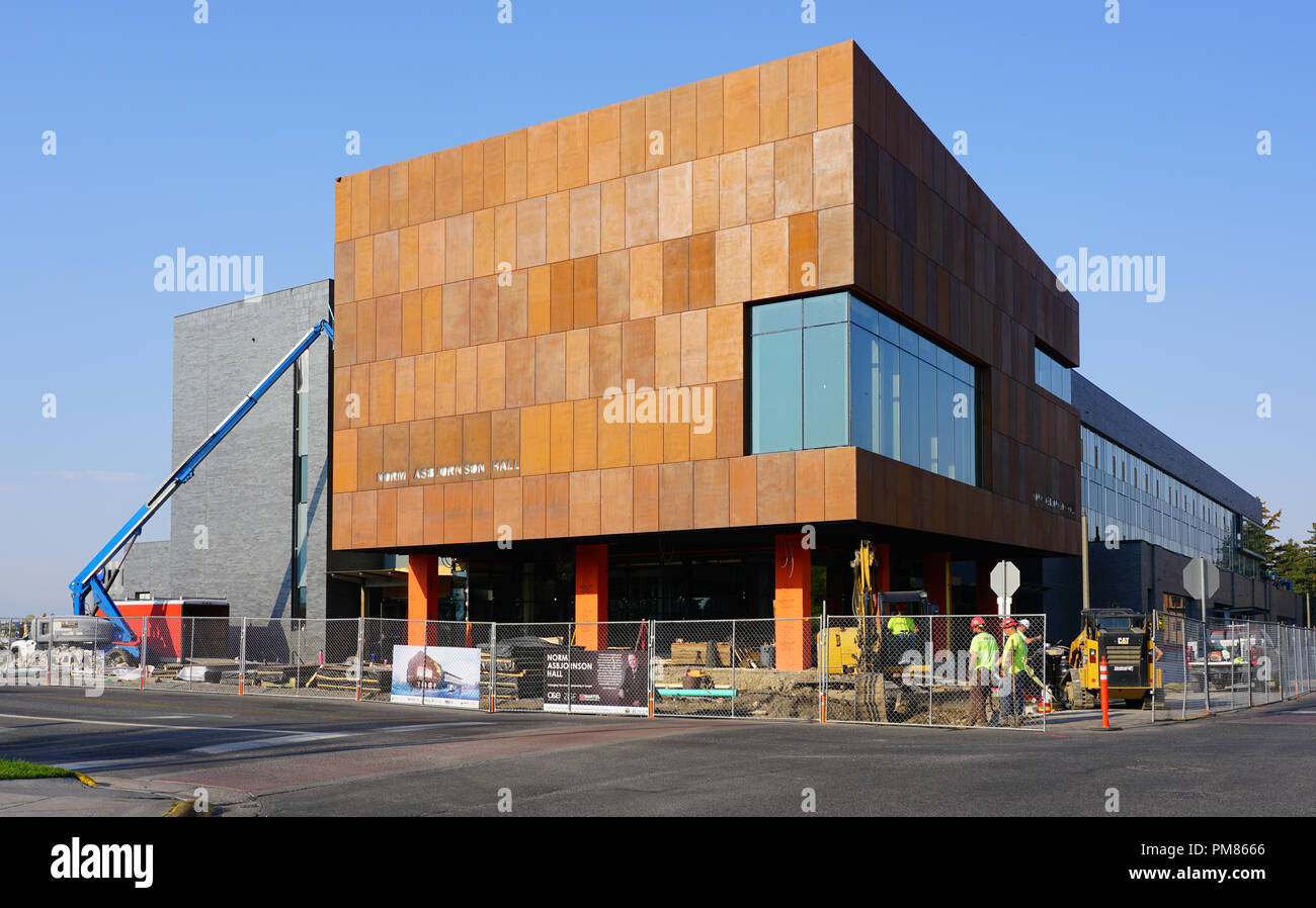 View of the campus of Montana State University in Bozeman, home of the ...