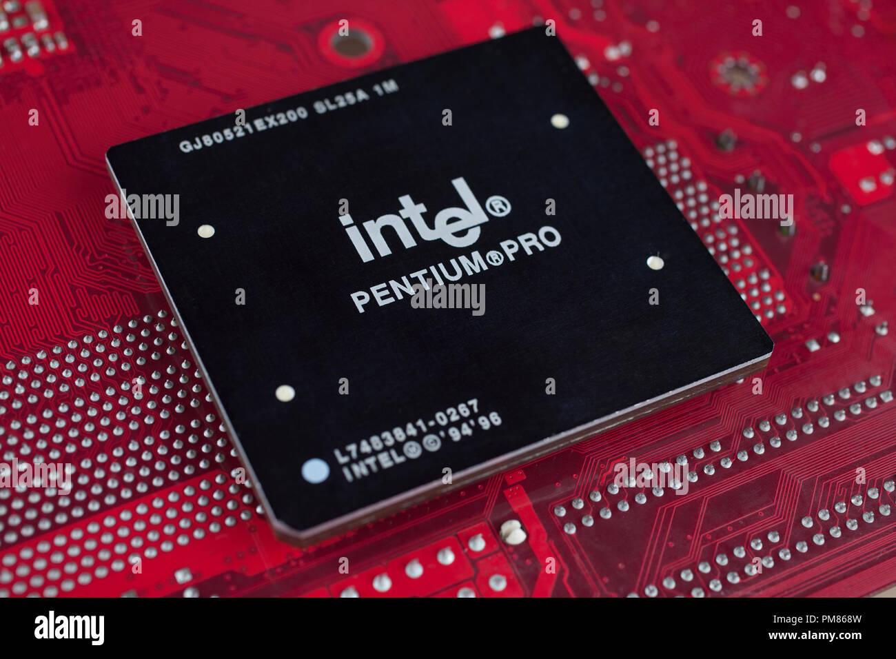 486 intel microprocessor hi-res stock photography and images - Alamy