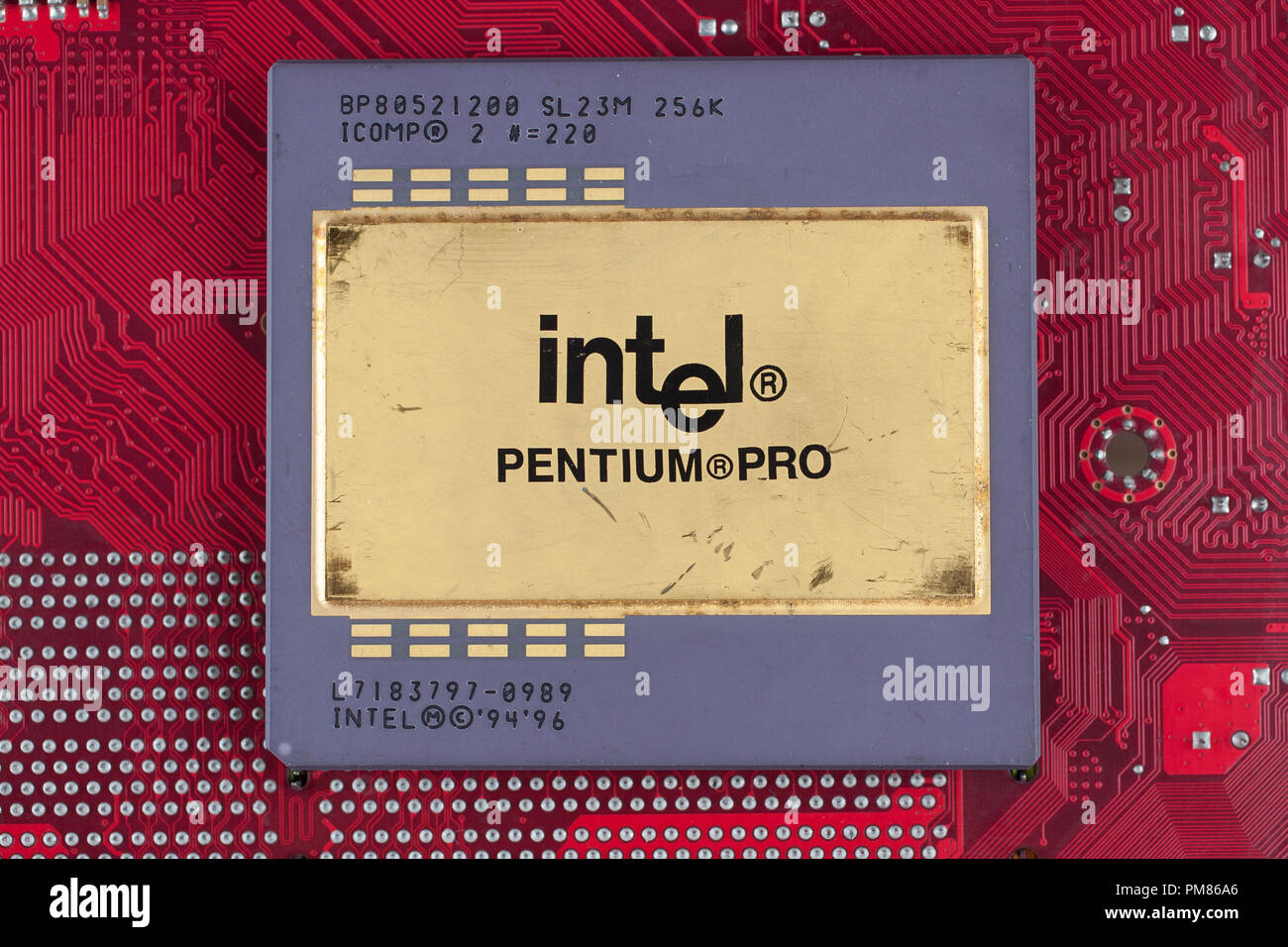 486 intel microprocessor hi-res stock photography and images - Alamy