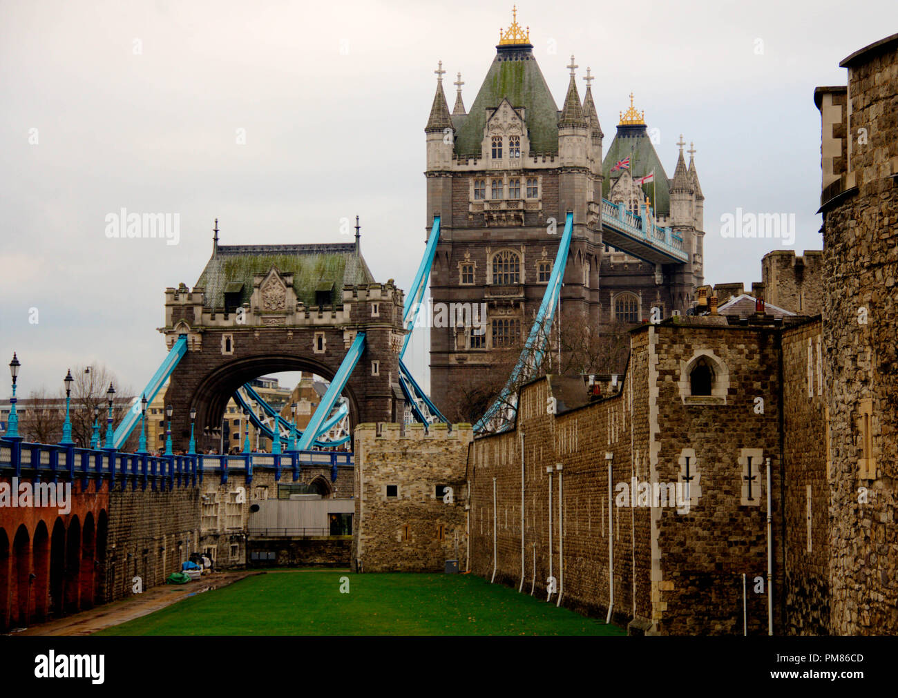 Gothic bridge towers hi-res stock photography and images - Alamy