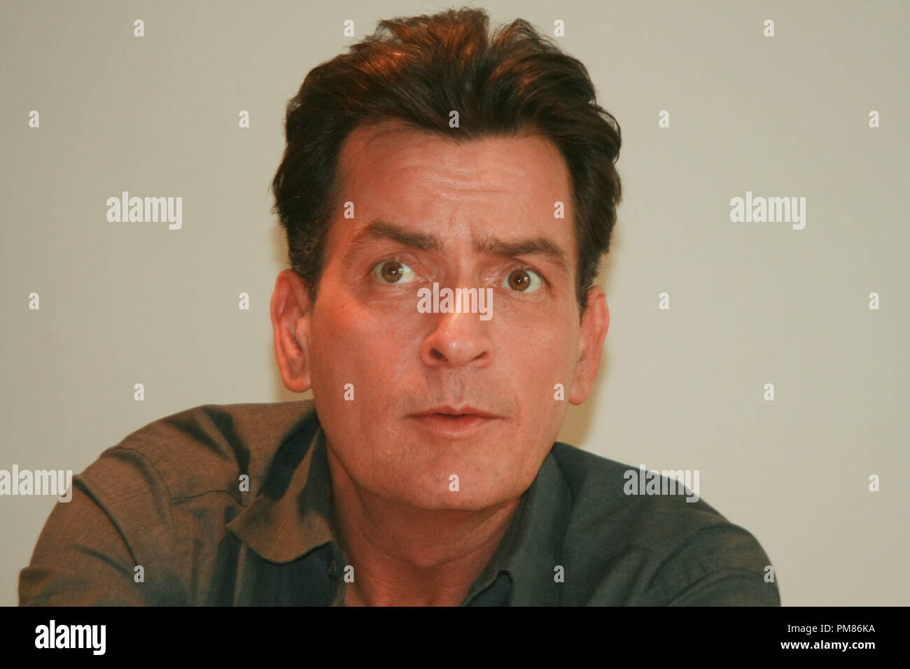 Charlie Sheen "Anger Management" Portrait Session, July 02, 2012 ...
