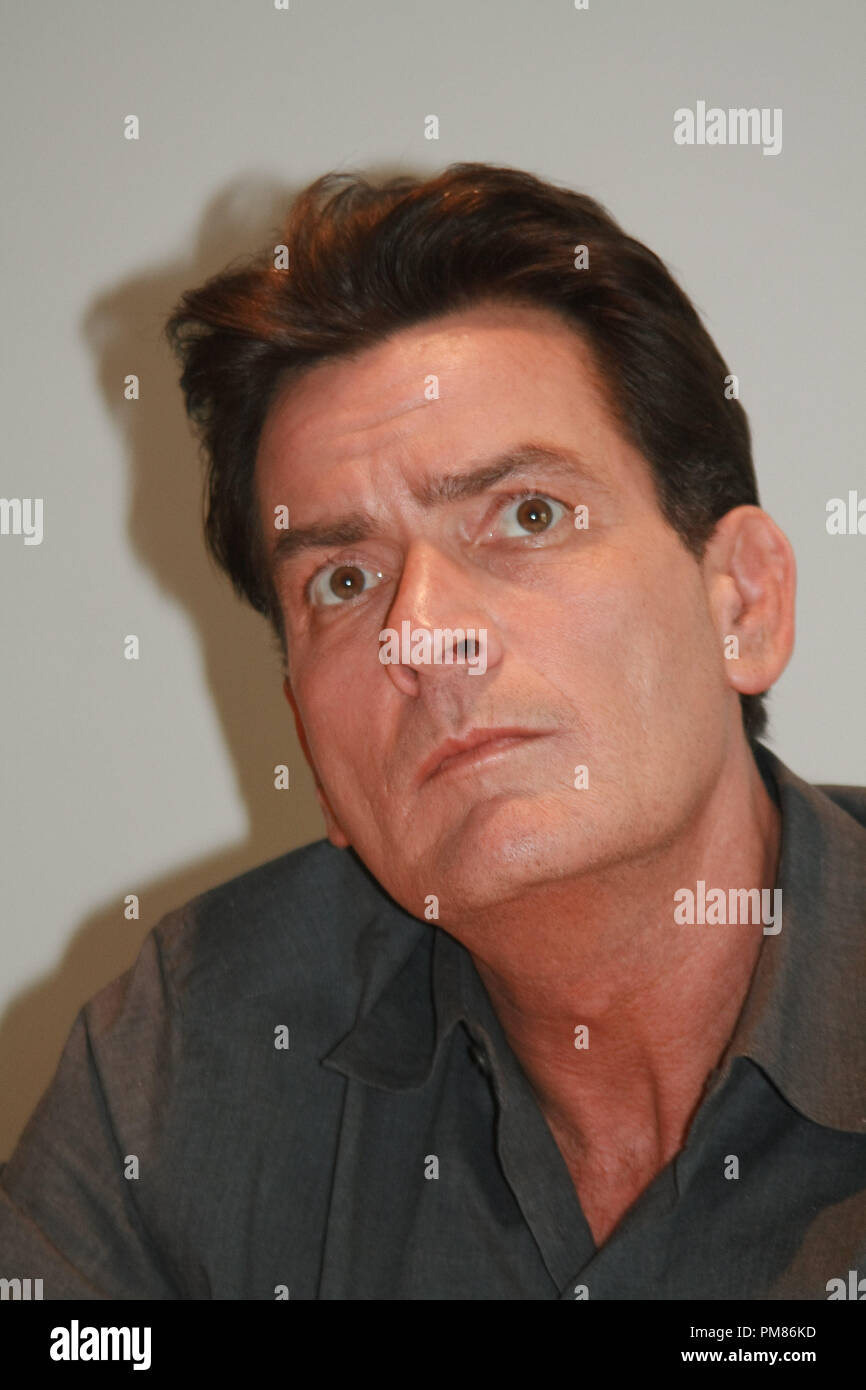 Charlie Sheen "Anger Management" Portrait Session, July 02, 2012 ...