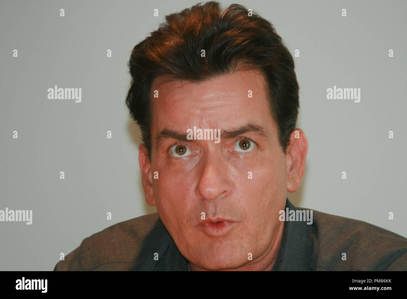 Charlie Sheen "Anger Management" Portrait Session, July 02, 2012 ...