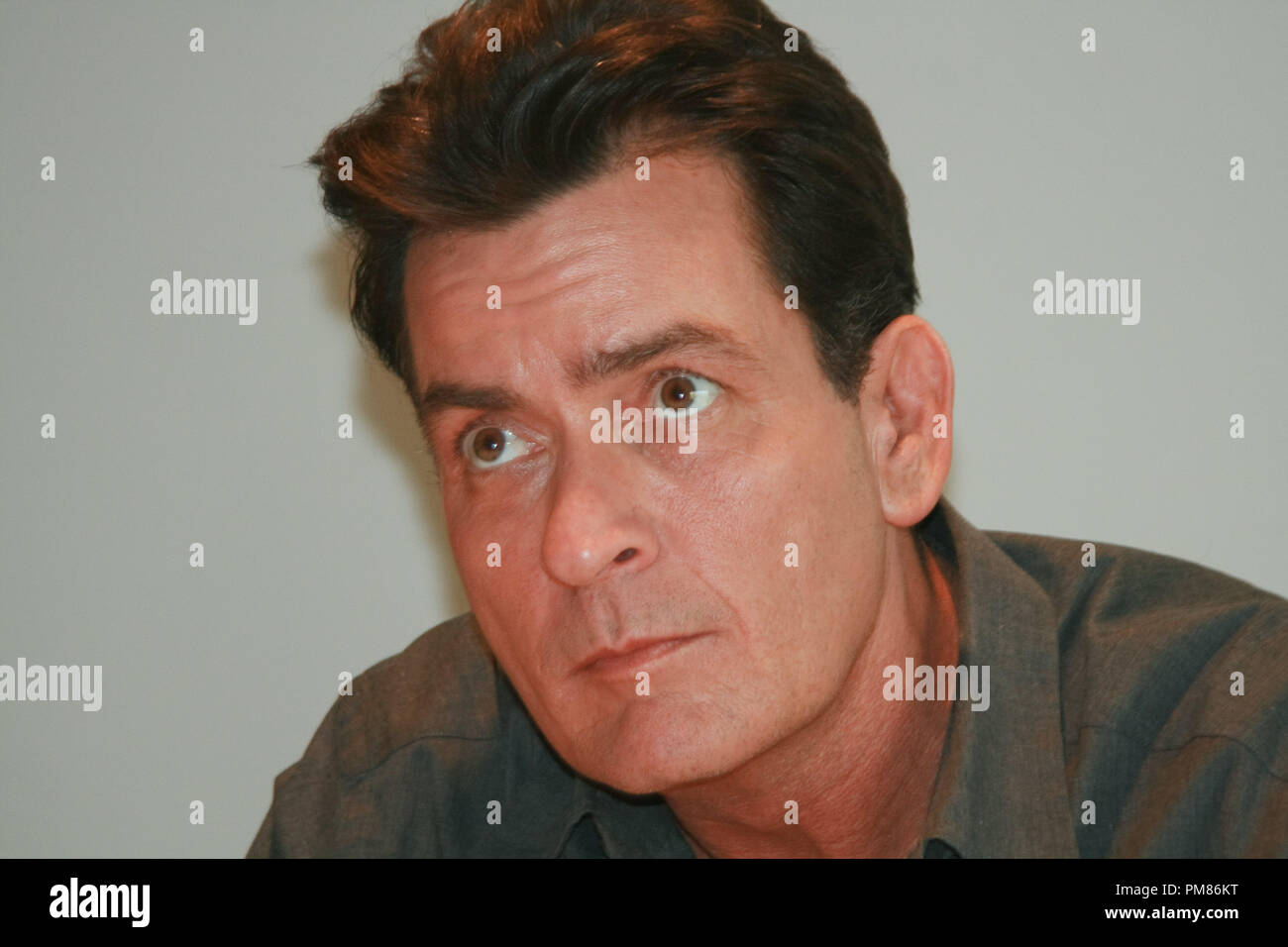 Charlie Sheen "Anger Management" Portrait Session, July 02, 2012 ...