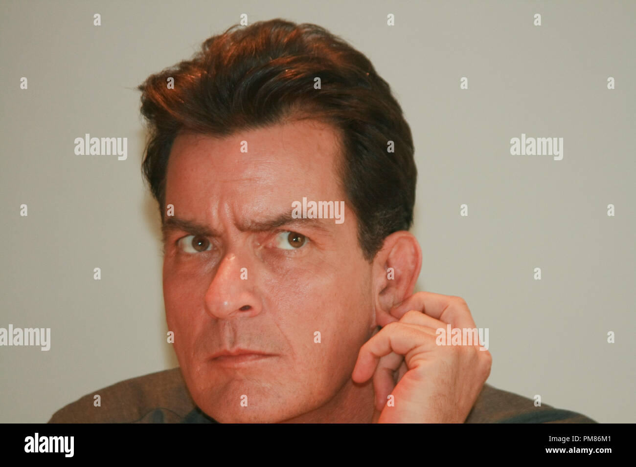 Charlie Sheen "Anger Management" Portrait Session, July 02, 2012 ...