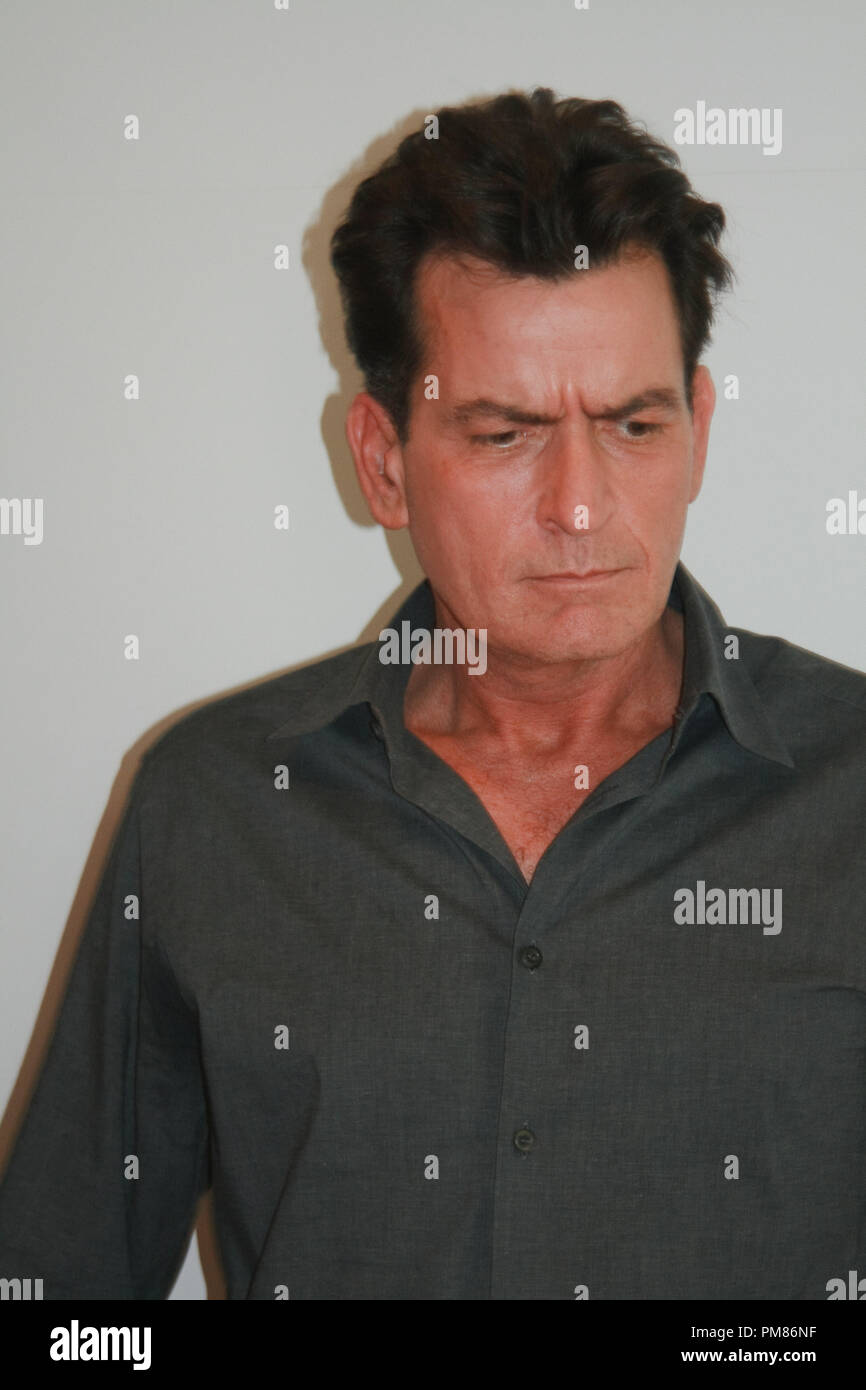 Charlie Sheen "Anger Management" Portrait Session, July 02, 2012 ...
