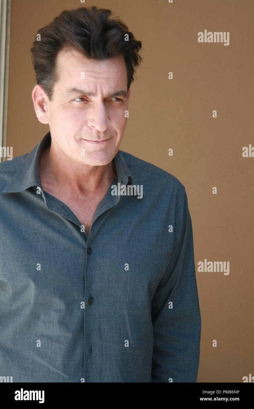 Charlie Sheen "Anger Management" Portrait Session, July 02, 2012 ...
