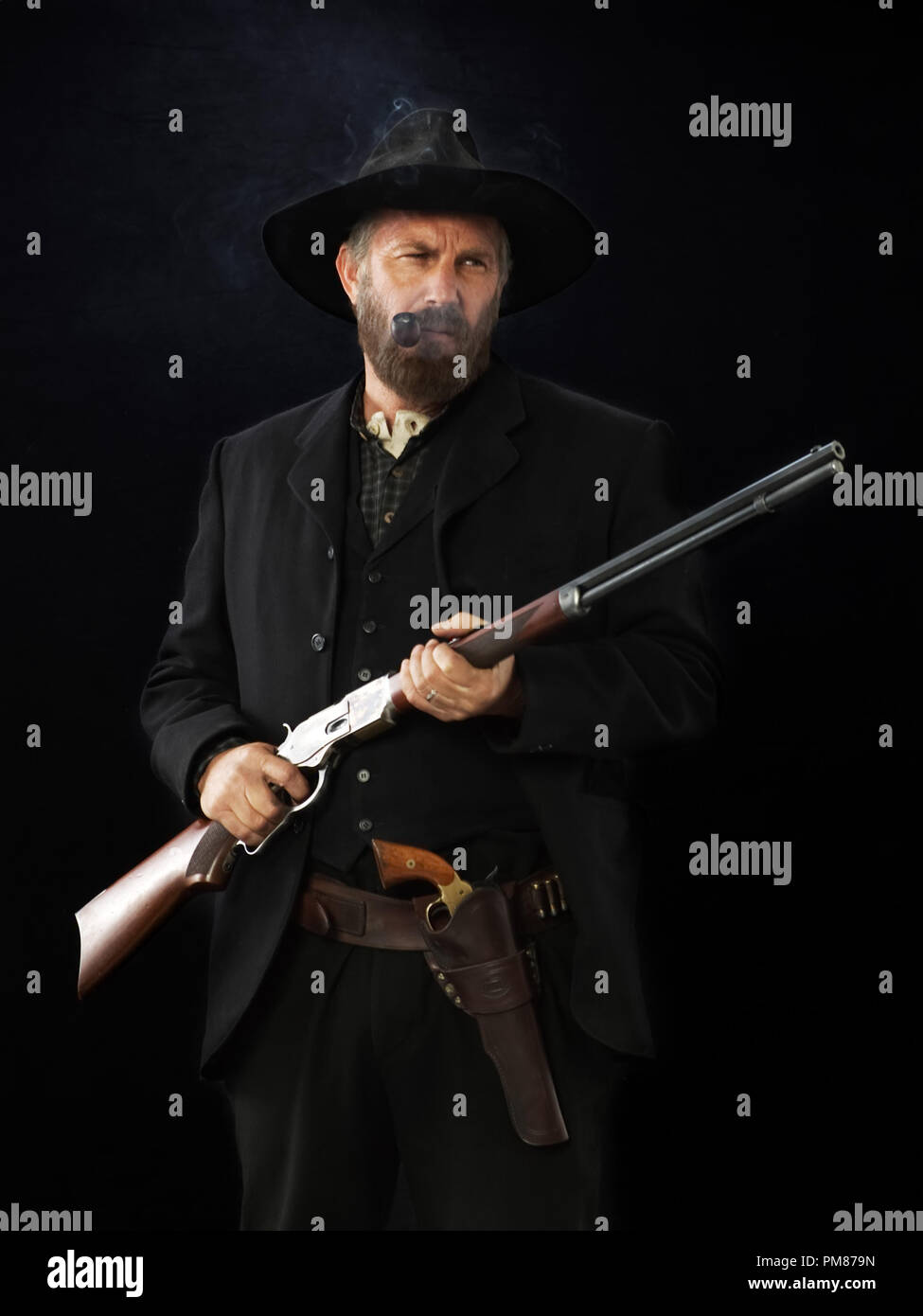 "Hatfields & McCoys" 2012 Devil Anse Hatfield, played by Kevin Costner ...
