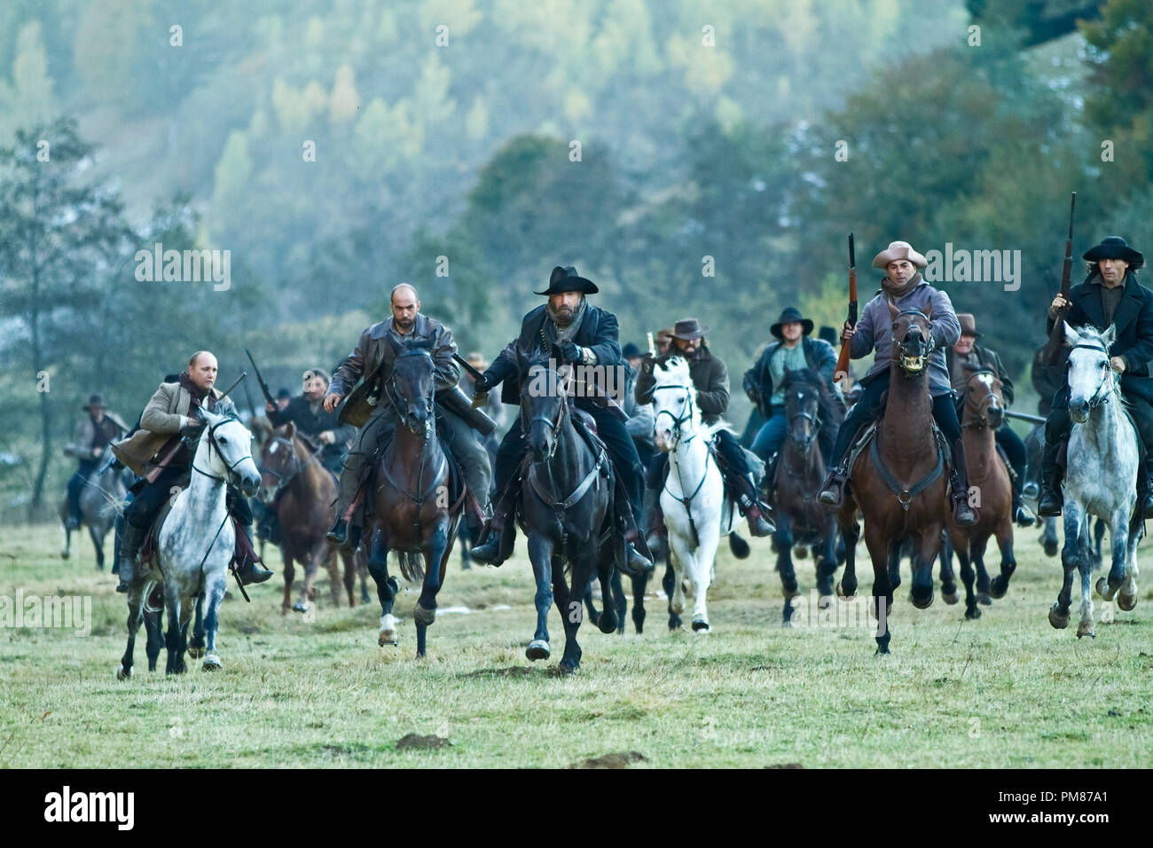 "Hatfields & McCoys" 2012 Devil Anse Hatfield (Kevin Costner) leads the ...