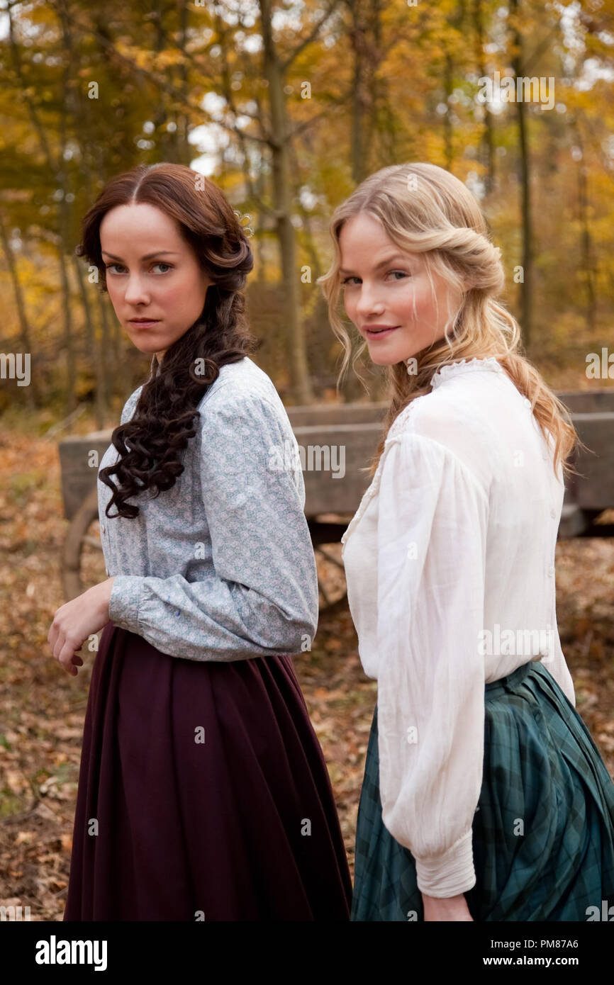 Hatfields & McCoys 2012 L to R: Nancy McCoy (Jena Malone) and Roseanna ...