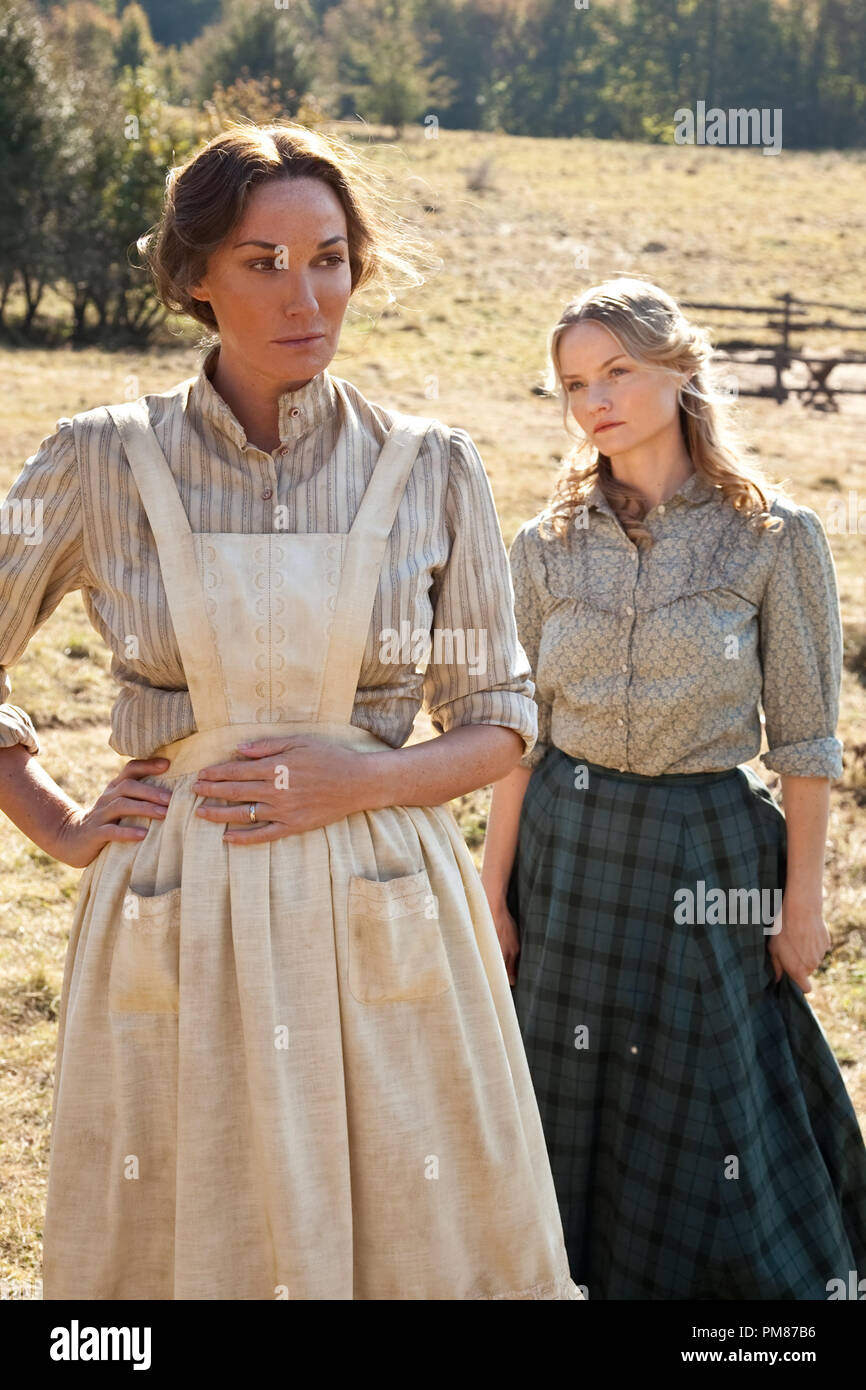 "Hatfields & McCoys" 2012 L to R: Levicy Hatfield (Sarah Parish) and ...
