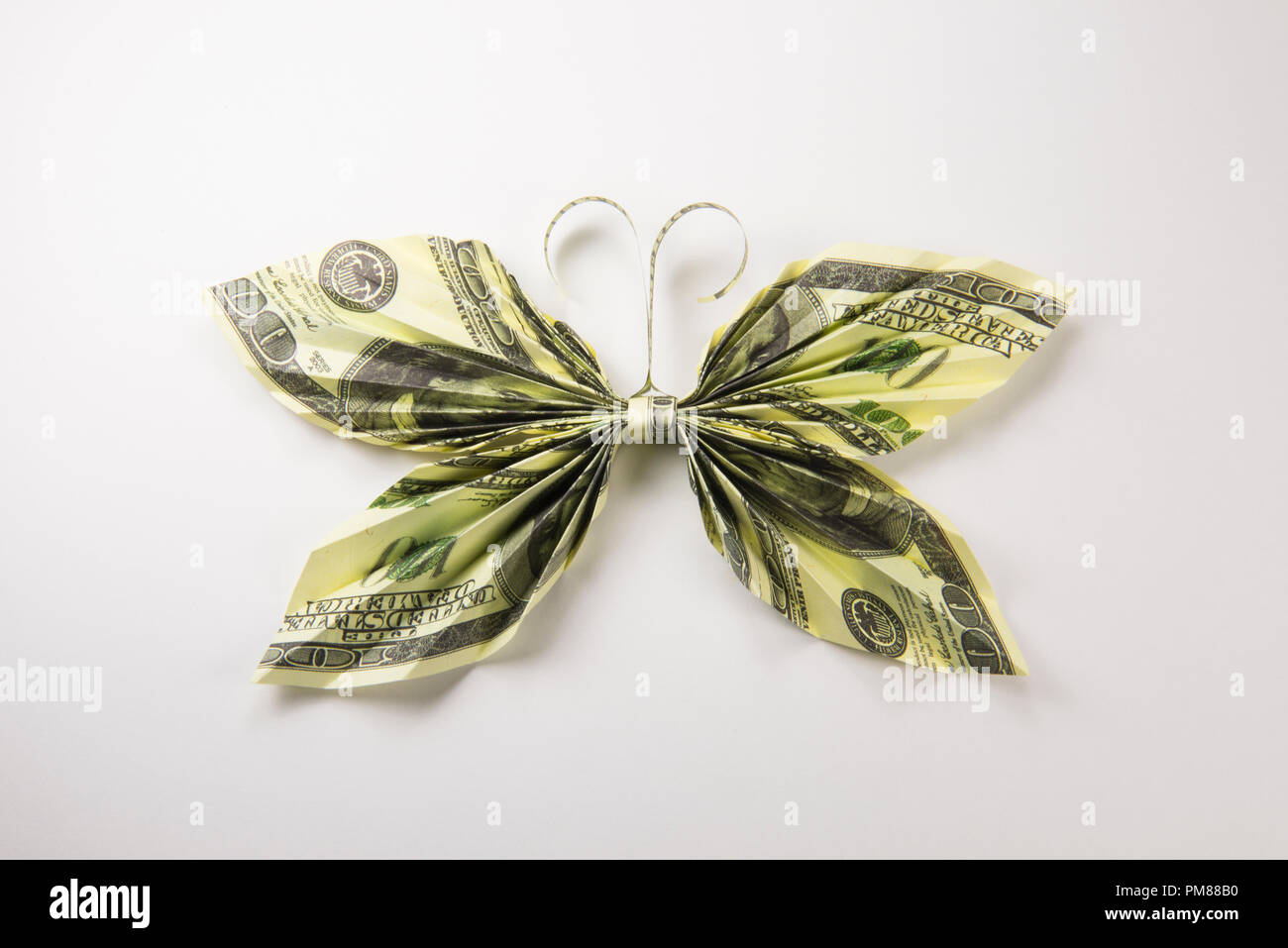 Dollar bill butterfly hi-res stock photography and images - Alamy