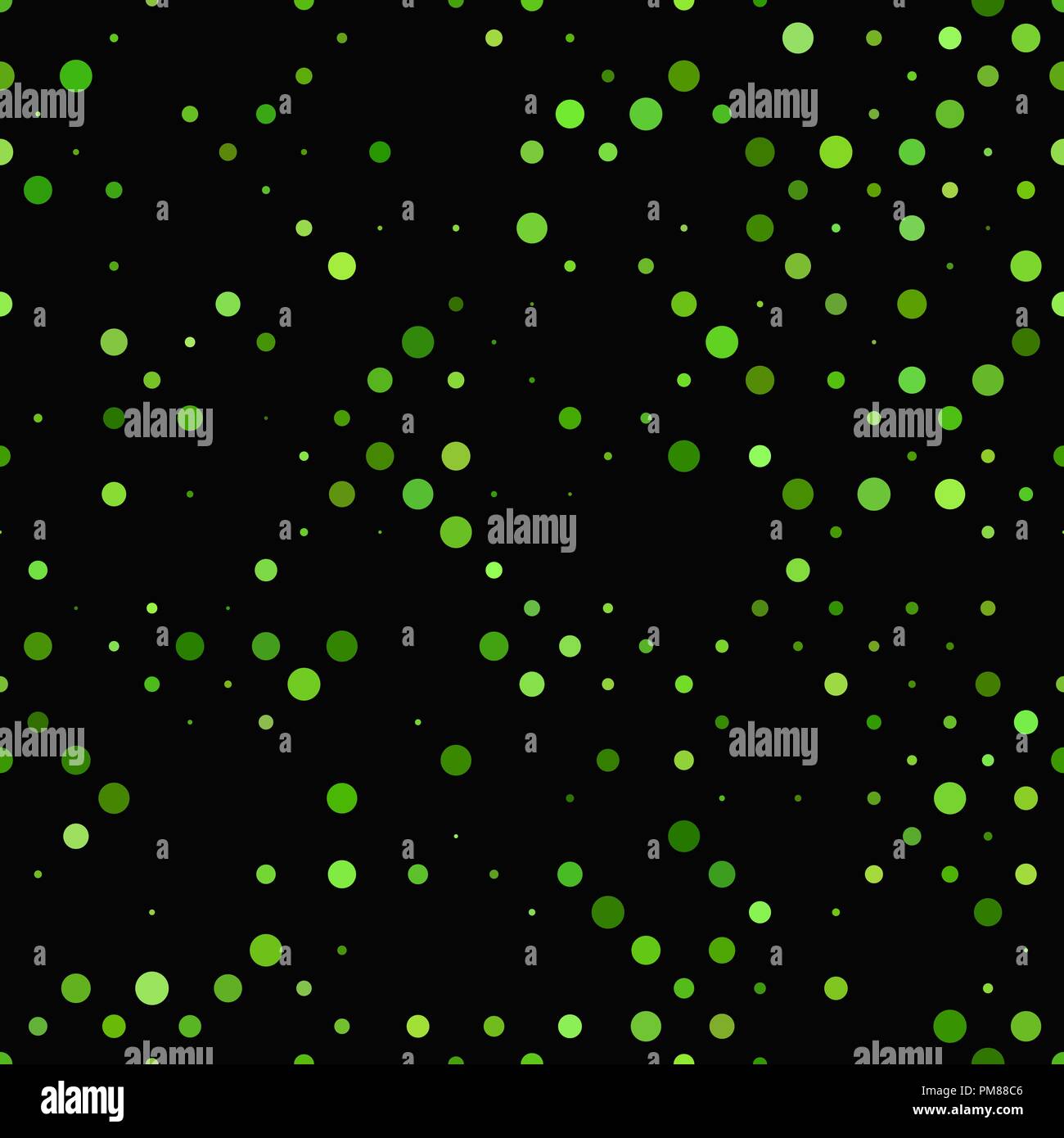 Geometric dot pattern background - green seamless illustration Stock ...