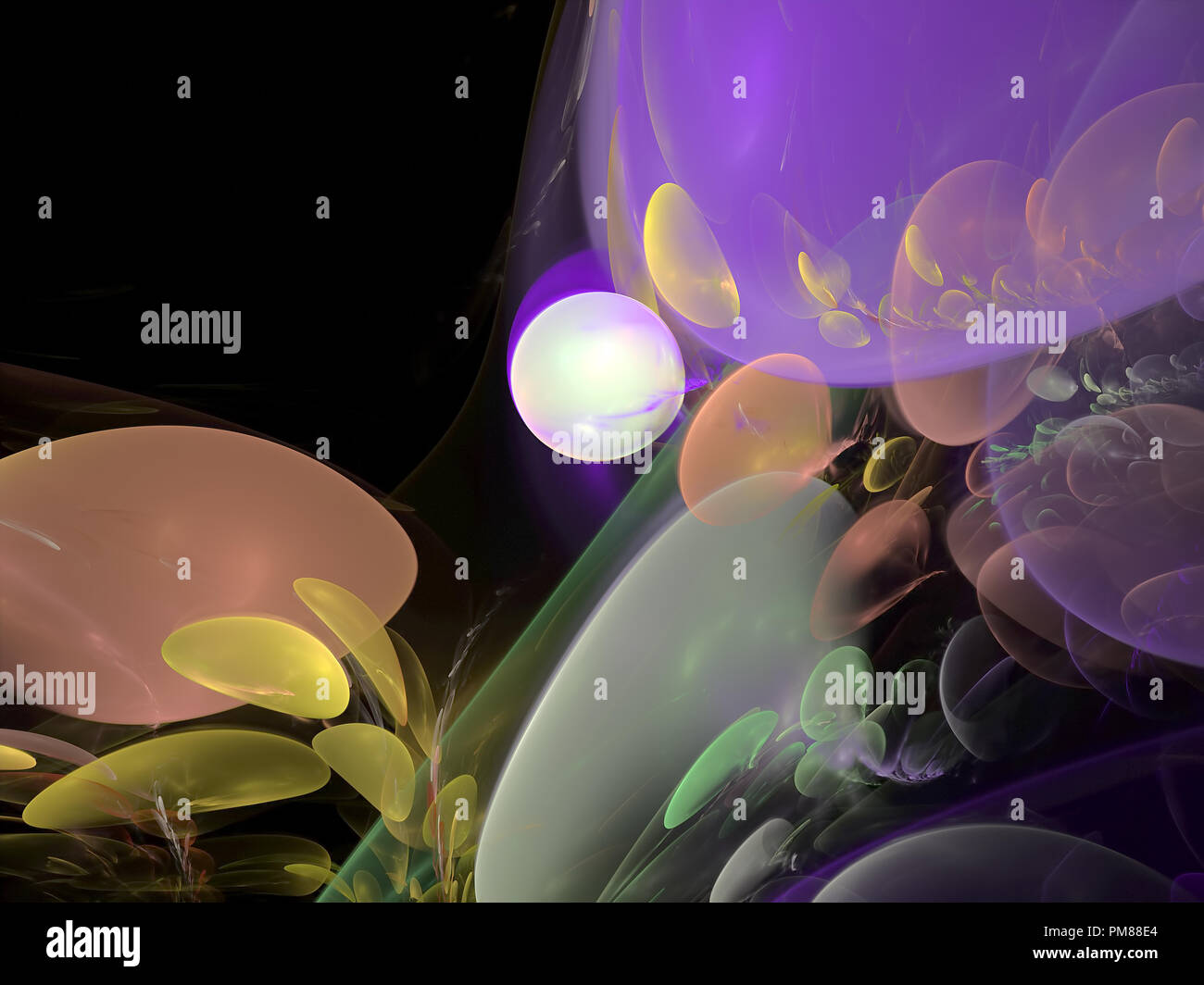 Abstract water bubbles illustration hi-res stock photography and images ...