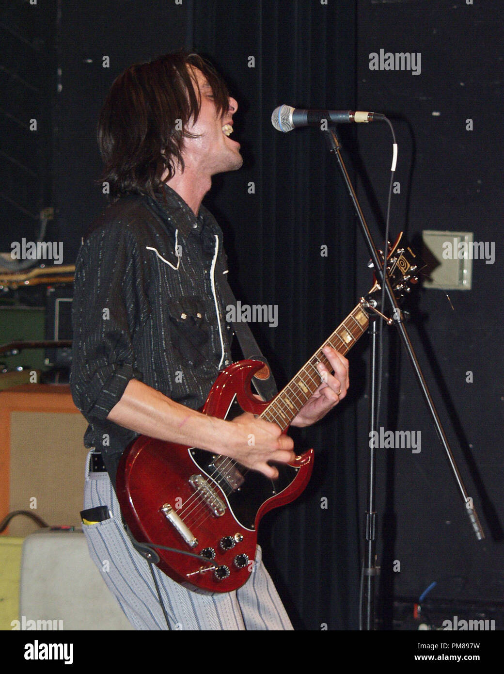 *EXCLUSIVE* Mike Cooley of Drive-By Truckers performs after winning the ...