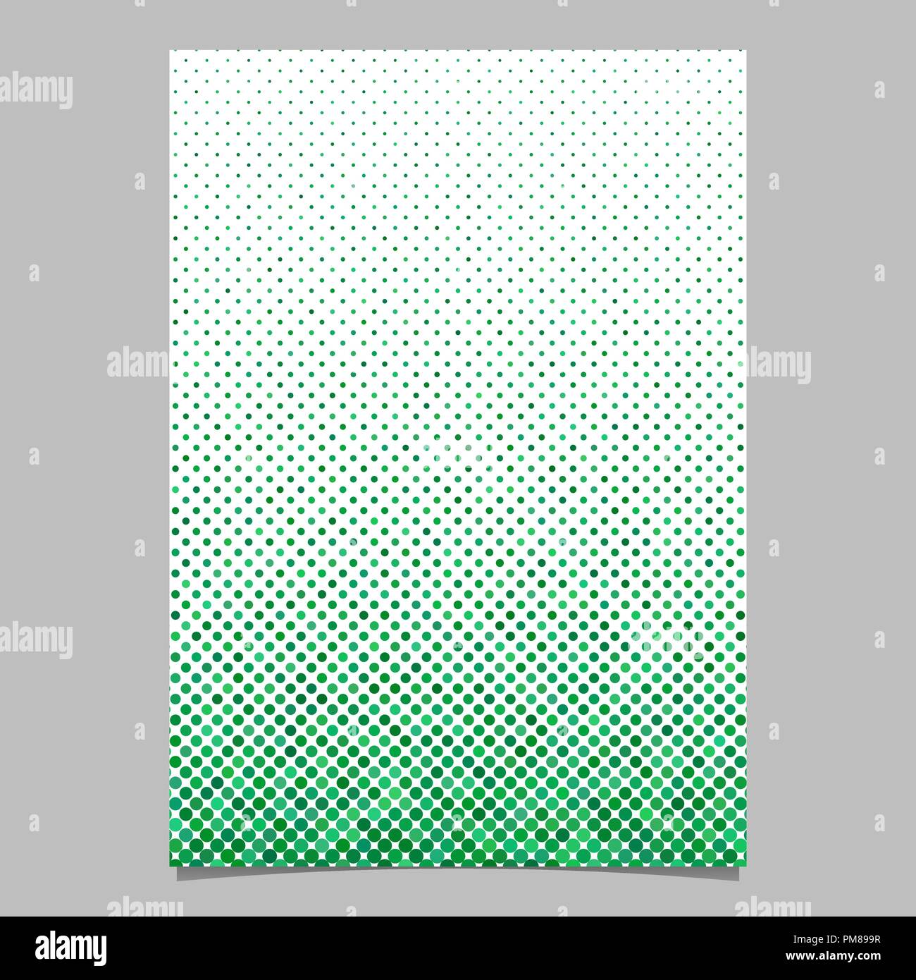 Green dot pattern brochure background - vector stationery template Stock Vector Image & Art - Alamy