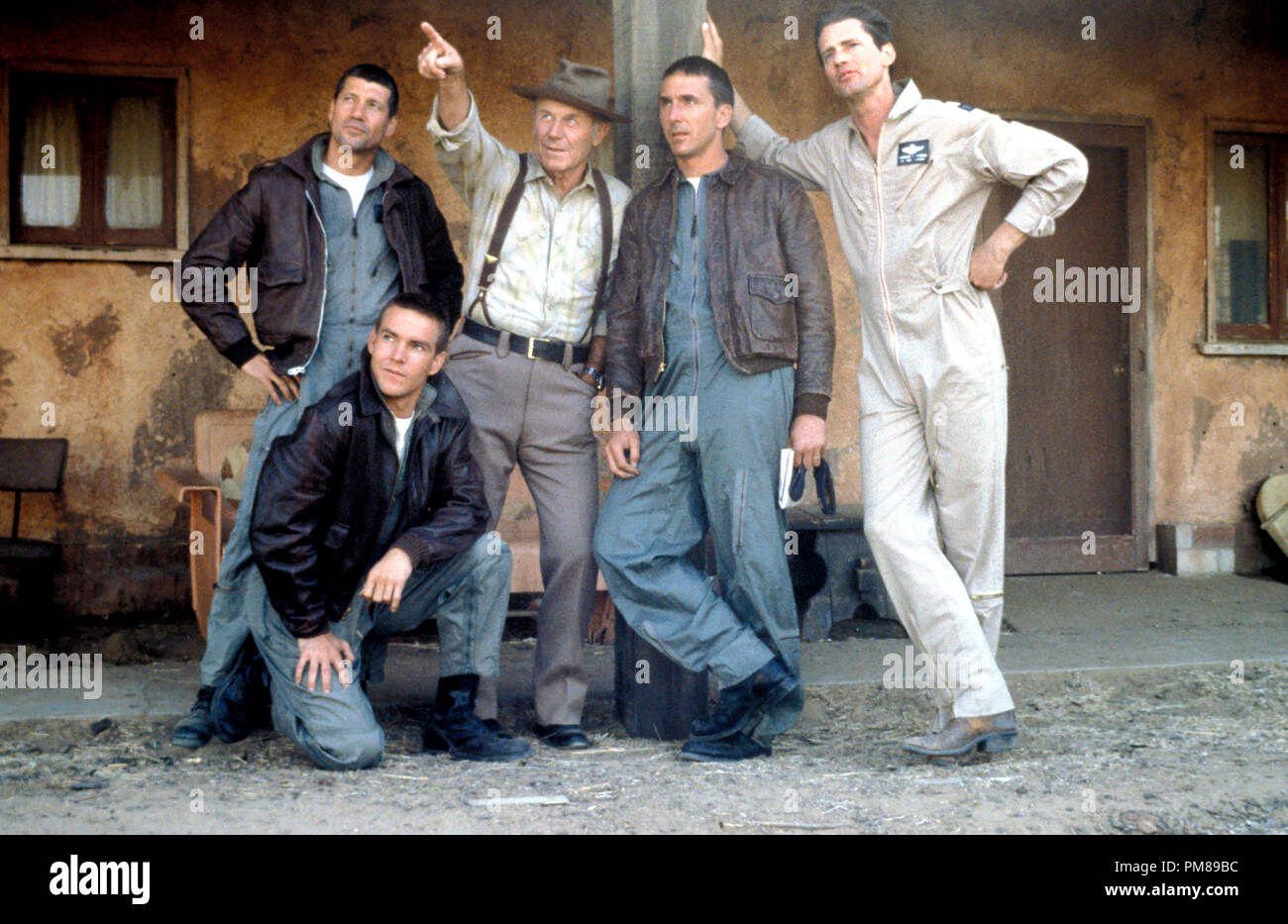 Studio Publicity Still from "The Right Stuff" Fred Ward, Dennis Quaid ...