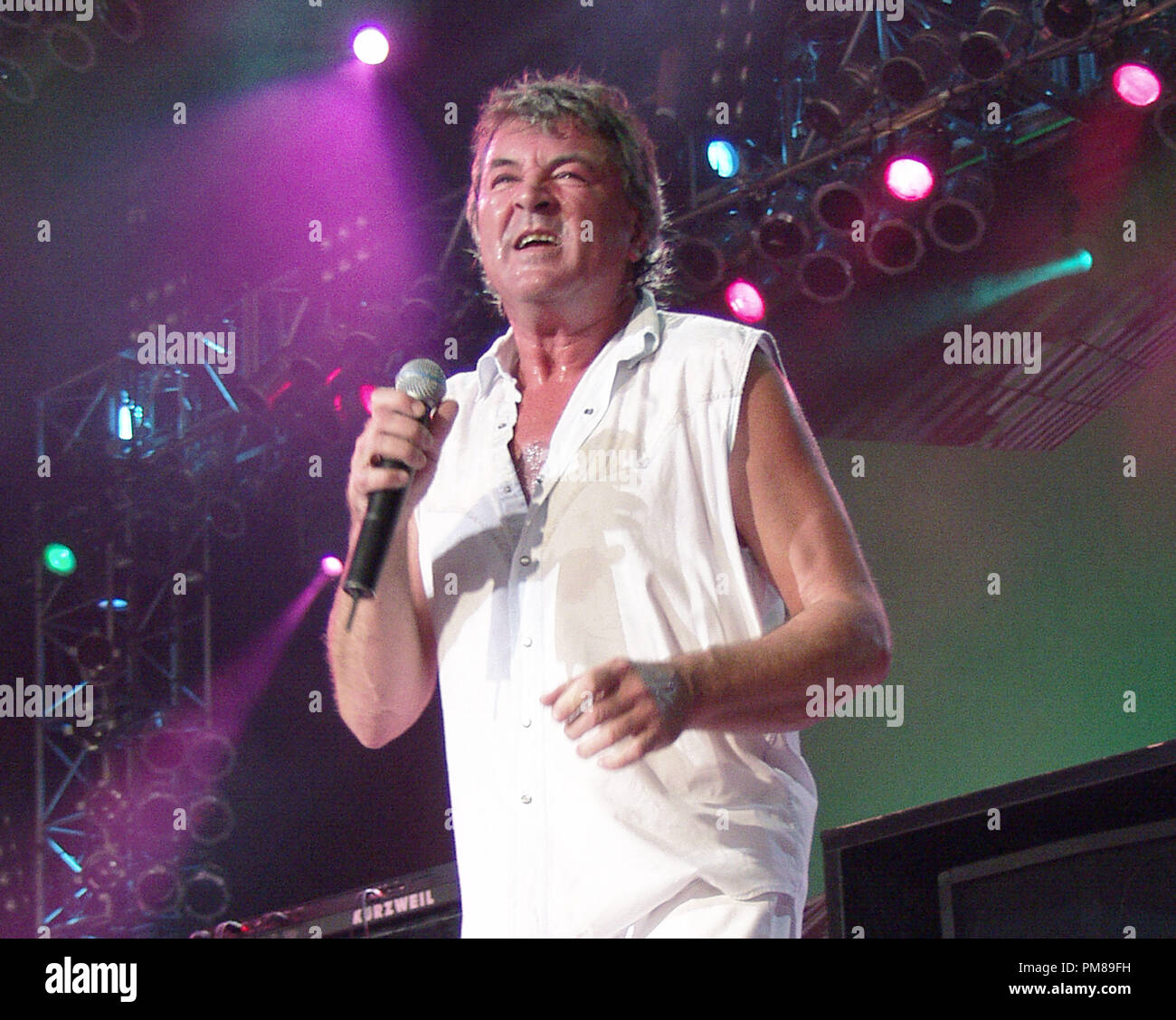 Ian gillan of deep purple on stage hi-res stock photography and images ...