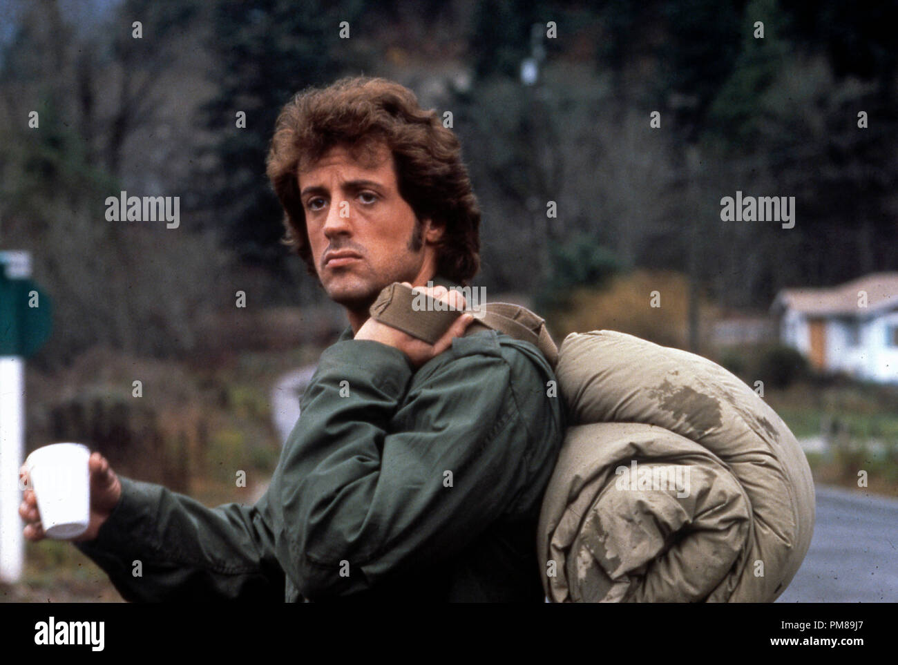 Sylvester Stallone First Blood 1982 High Resolution Stock Photography ...