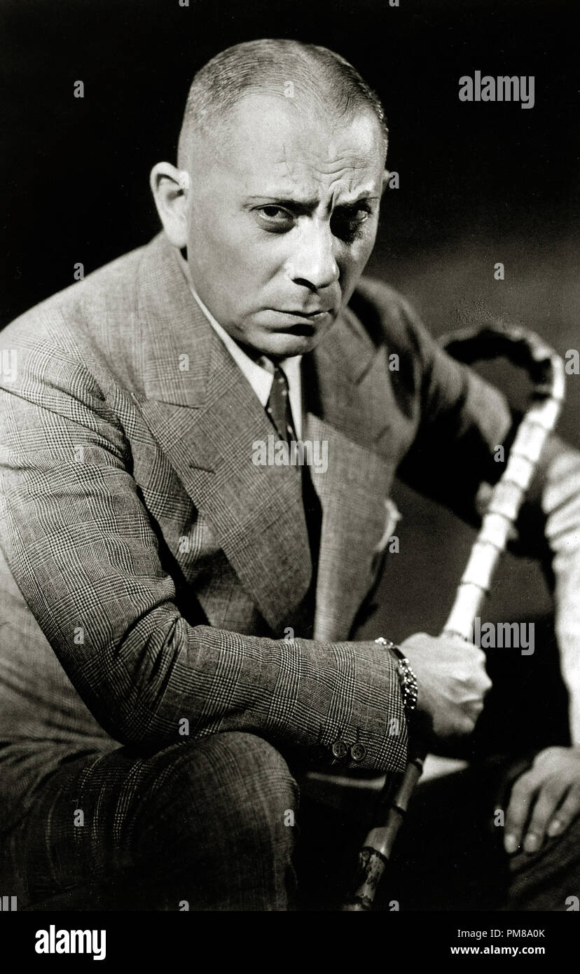 Studio Publicity Still: Erich von Stroheim circa 1935 File Reference ...