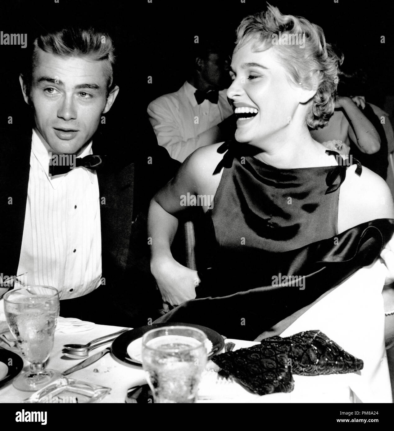 Studio Publicity Still: James Dean and Ursula Andress attend the ...