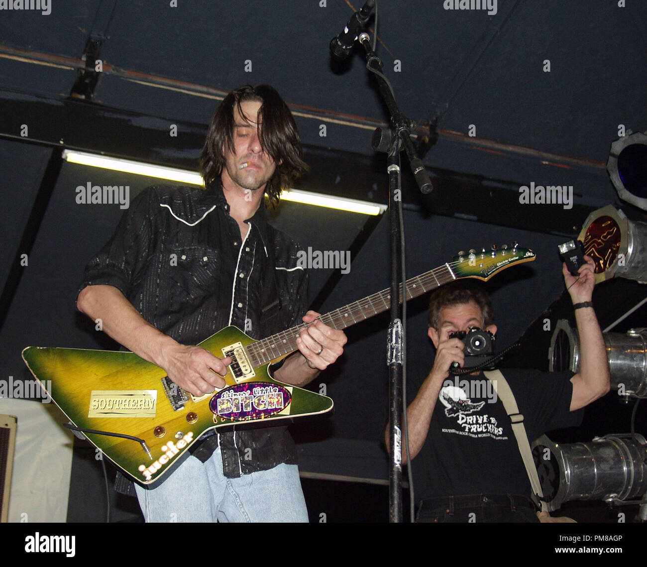 Mike Cooley of Drive-By Truckers performs at AthFest in downtown Athens ...