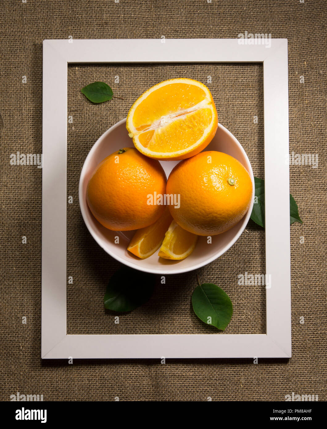 Still Life with Oranges Stock Photo - Alamy