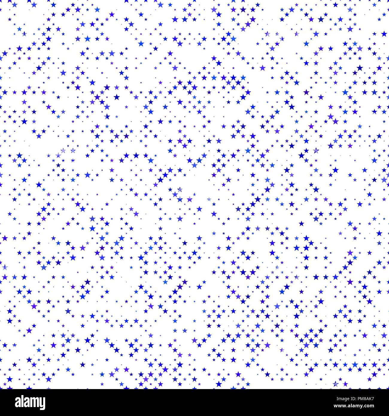 Repeating blue star pattern - vector background design Stock Vector ...