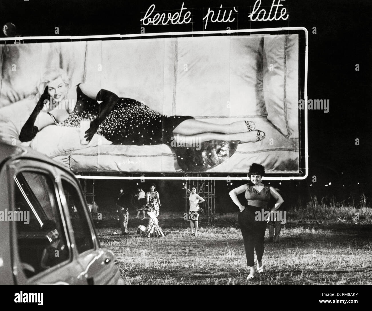 Billboard of Anita Ekberg,"Boccaccio '70" 1962 File Reference # 31780 ...