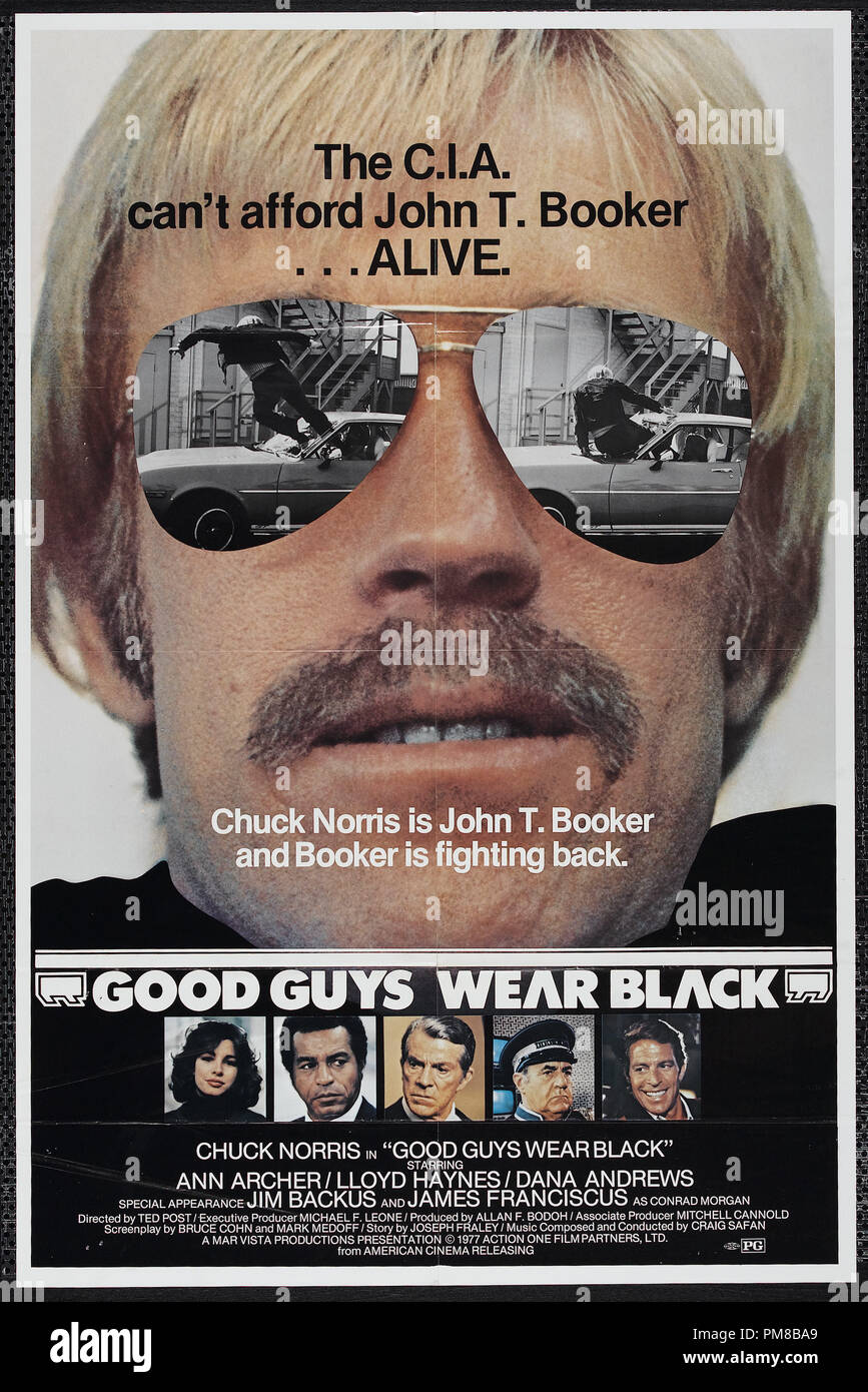 Studio Publicity: "Good Guys Wear Black" 1978 American Cinema Releasing ...