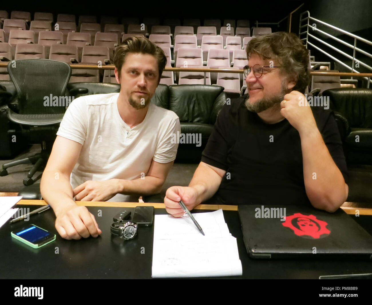 Director ANDY MUSCHIETTI and executive producer GUILLERMO DEL TORO on ...