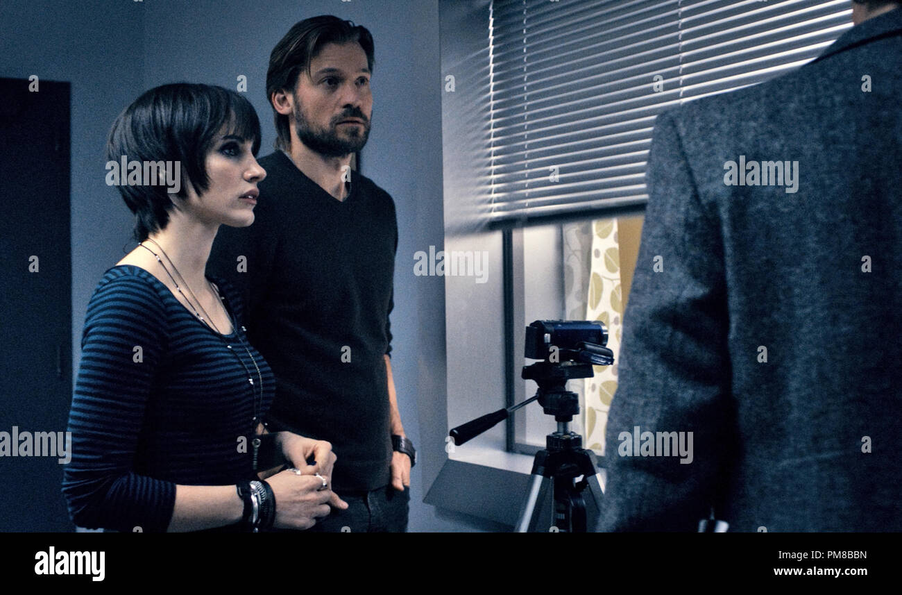 Annabel (JESSICA CHASTAIN) and her boyfriend, Lucas (NIKOLAJ COSTER ...